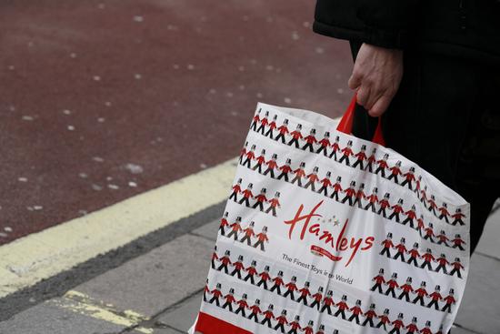 Shopper Carrying Shopping Bag Hamleys World Editorial Stock Photo ...