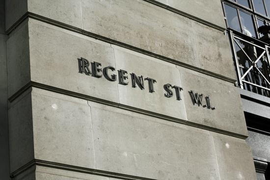 Regent Street Sign Editorial Stock Photo - Stock Image | Shutterstock