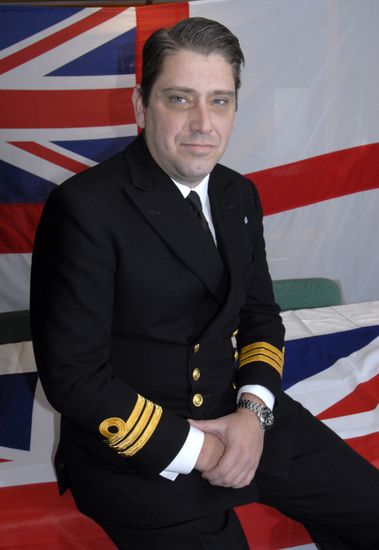 Captain Ship Commander Mike Utley Type Editorial Stock Photo - Stock ...