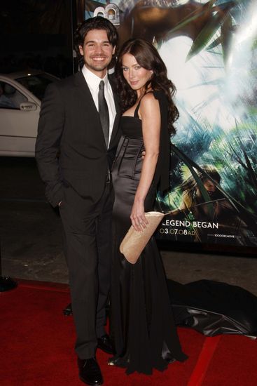 Steven Strait Wife Lynn Collins Editorial Stock Photo - Stock Image ...