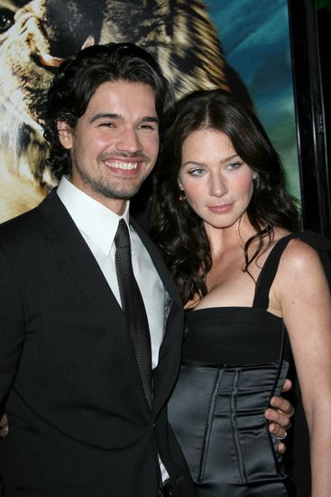 Steven Strait Wife Lynn Collins Editorial Stock Photo - Stock Image ...