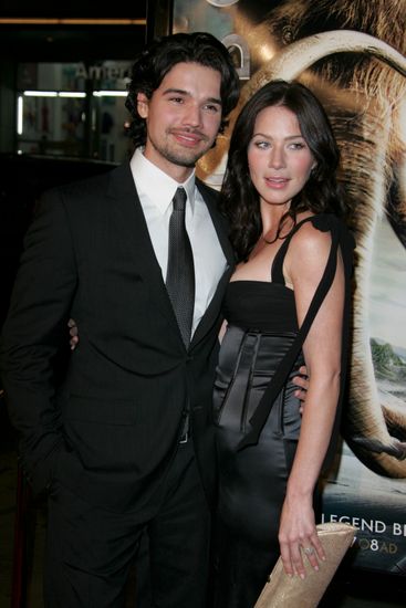 Steven Strait Wife Lynn Collins Editorial Stock Photo - Stock Image ...
