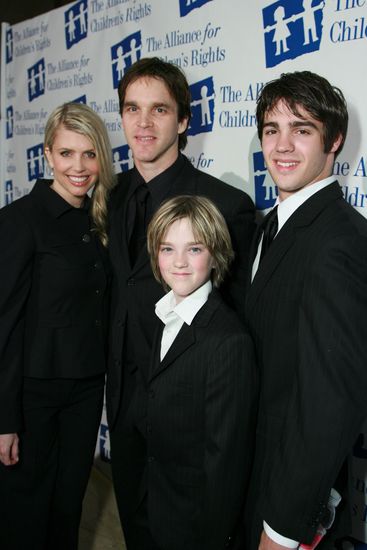 Stacia Luc Robitaille Sons Steven Jesse Editorial Stock Photo - Stock ...