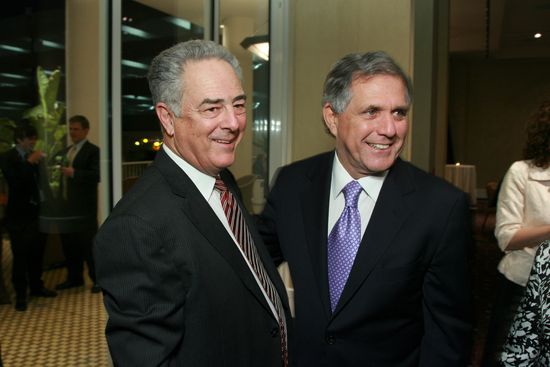 Bob Broder Leslie Moonves Editorial Stock Photo - Stock Image ...