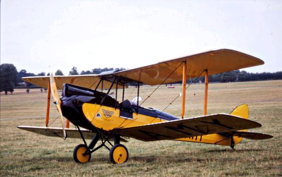 De Havilland Dh60x Moth Aircraft Editorial Stock Photo - Stock Image ...