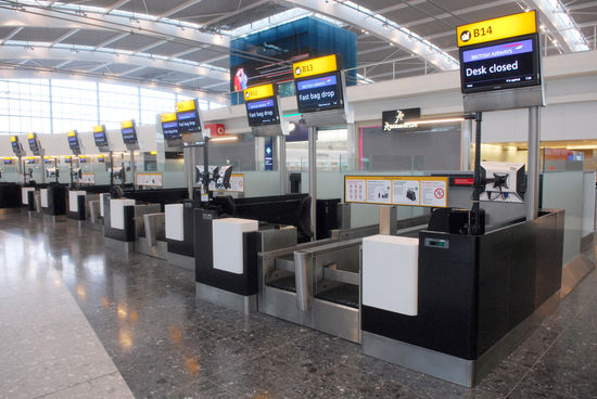 British Airways Checkin Desks Editorial Stock Photo - Stock Image ...