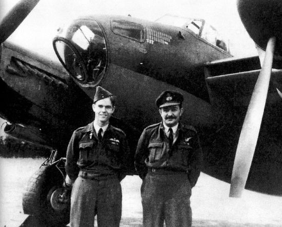 Tommy Broom Right Pictured Pilot Ivor Editorial Stock Photo - Stock ...