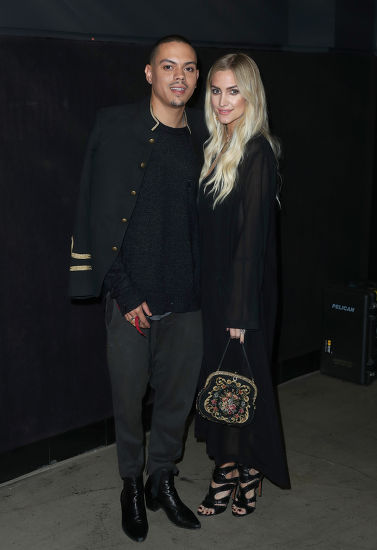 Ashlee Simpson Husband Evan Ross Editorial Stock Photo - Stock Image ...