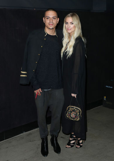 Ashlee Simpson Husband Evan Ross Editorial Stock Photo - Stock Image ...