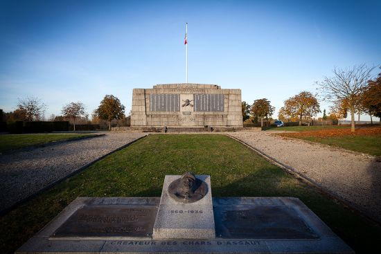 Monument Tanks First World War On Editorial Stock Photo - Stock Image ...
