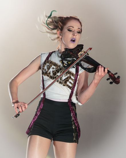Violinist Dancer Performance Artist Composer Lindsey Editorial Stock ...