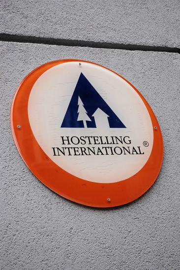 Hostelling International Sign Editorial Stock Photo - Stock Image ...