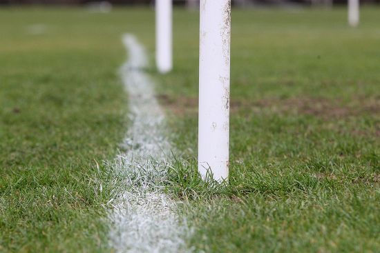 Goal Lines Seen Be Marked Out Editorial Stock Photo - Stock Image ...