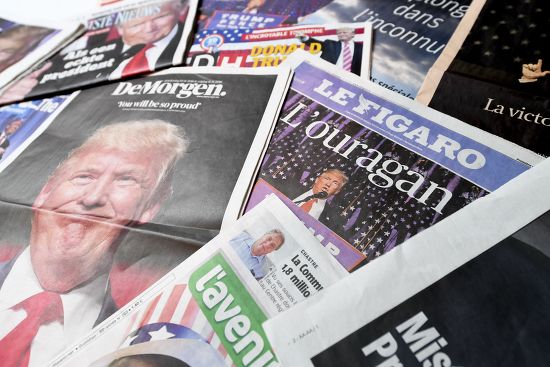 Selection Belgian Newspapers Covering Victory 45th Editorial Stock ...