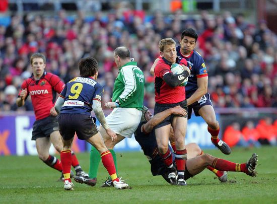 Shaun Payne Munster Viliami Vaki Perpignan Editorial Stock Photo ...