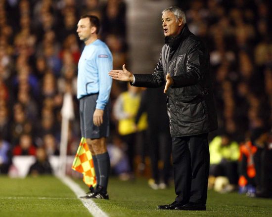 Football Claudio Ranieri Manager Roma Uefa Editorial Stock Photo ...
