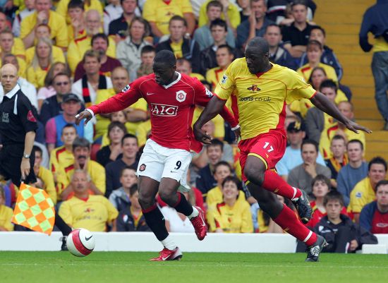 Louis Saha Man Utd Daniel Shittu Editorial Stock Photo - Stock Image ...