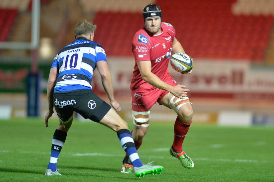 Rynier Bernardo Scarlets Takes On Rhys Editorial Stock Photo - Stock ...