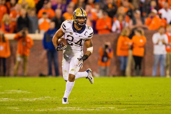 Pittsburgh Panthers Running Back James Conner Editorial Stock Photo ...