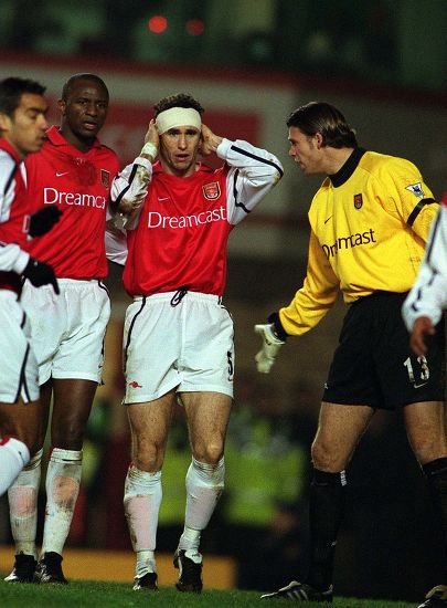 Martin Keown Arsenal Holds His Head Editorial Stock Photo - Stock Image ...
