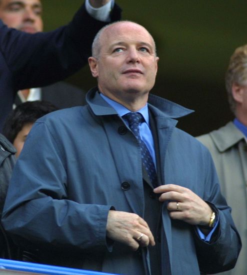 Peter Kenyon Chelsea Chief Executive Chelsea Editorial Stock Photo ...