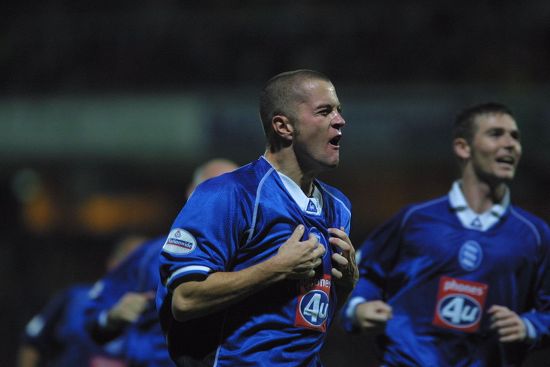 Martin Grainger Celebrates Scoring 3rd Birmingham Editorial Stock Photo ...