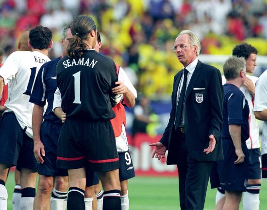 England Manager Sven Goran Eriksson Goalkeeper Editorial Stock Photo ...