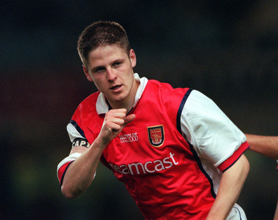 Graham Barrett After Scoring Arsenals 2nd Editorial Stock Photo - Stock ...
