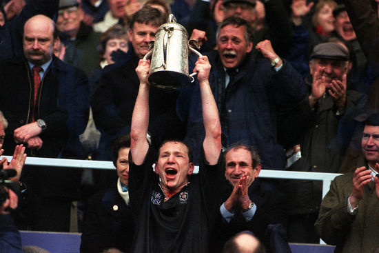 Scotland Captain Andy Nicol Holds Aloft Editorial Stock Photo - Stock ...