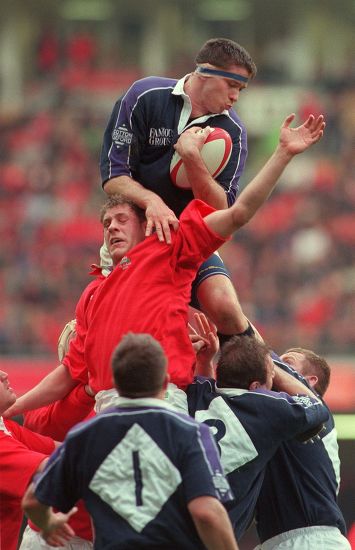 Scott Murray Scotland Takes Ball Line Editorial Stock Photo - Stock ...