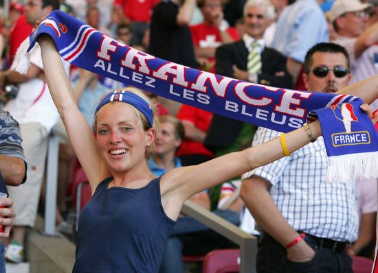 France Fan France V Switzerland Group Editorial Stock Photo - Stock ...