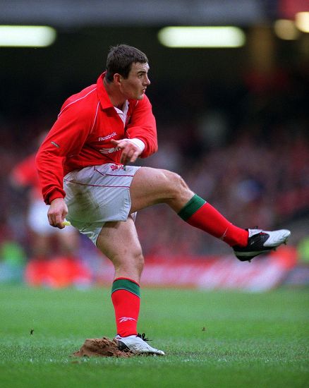 Iestyn Harris Wales Kicks Conversion Wales Editorial Stock Photo ...