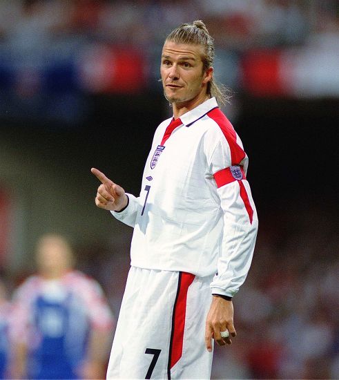 David Beckham England Captain England V Editorial Stock Photo - Stock ...