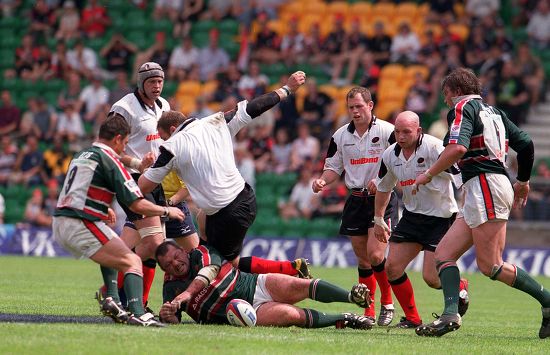Darren Garforth Leicester Playinghis Last Game Editorial Stock Photo ...