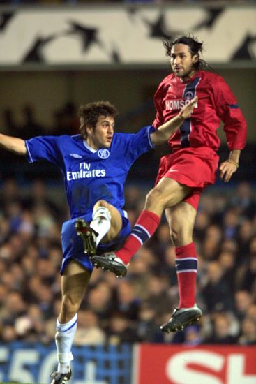 Mario Yepes Psg Joe Cole Chelsea Editorial Stock Photo - Stock Image ...