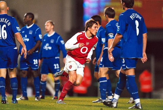 Arturo Lupoli Arsenal Celebrates His 2nd Editorial Stock Photo - Stock ...