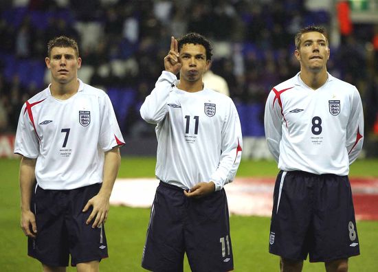 Left Right James Milner Kieran Richardson Editorial Stock Photo - Stock ...