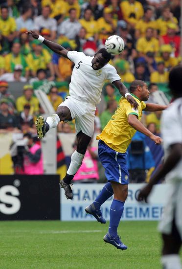 Samuel Kuffour Ghana Brazil V Ghana Editorial Stock Photo - Stock Image ...