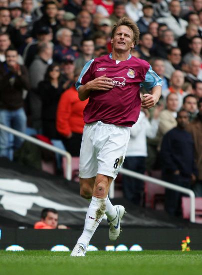 Football West Hams Teddy Sheringham West Editorial Stock Photo - Stock ...