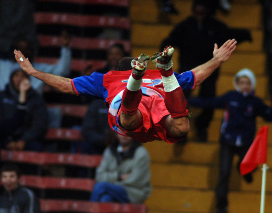 Shefki Kuqi Palace Celebrates His Goal Editorial Stock Photo - Stock ...