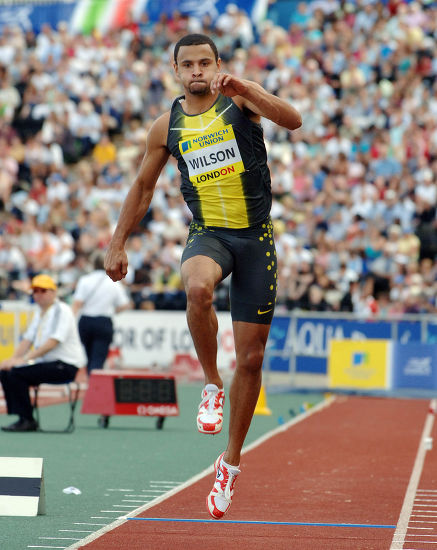 Aarik Wilson Usa Mens Triple Jump Editorial Stock Photo - Stock Image ...
