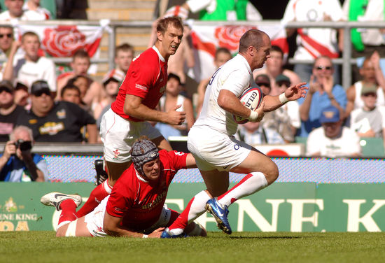 Shaun Perry Eng Evades Tackle Alun Editorial Stock Photo - Stock Image ...