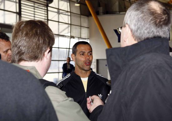 Adam Booth David Haye Manager Being Editorial Stock Photo - Stock Image ...