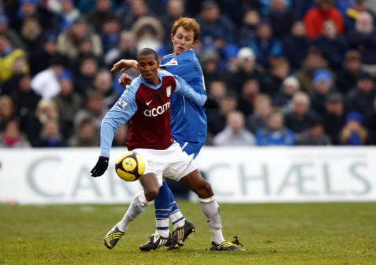 Aston Villas Ashley Young Gillingham Vs Editorial Stock Photo - Stock ...