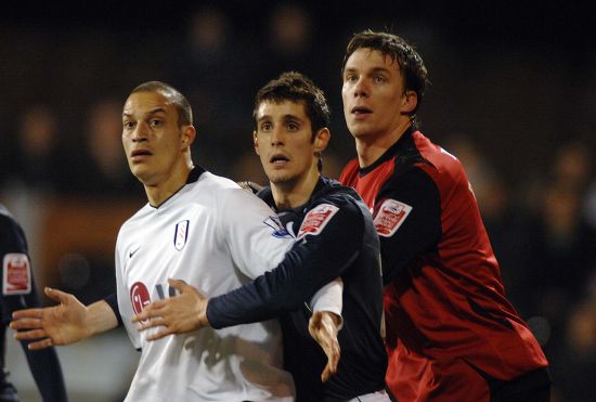 Bobby Zamora Fulham Albert Serran Goalkeeper Editorial Stock Photo ...