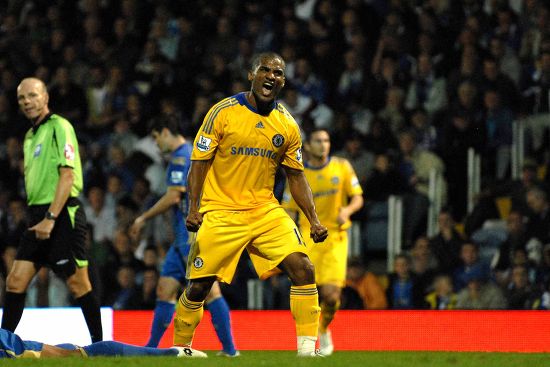 Florent Malouda Chelsea Shouts Celebrate Scoring Editorial Stock Photo ...