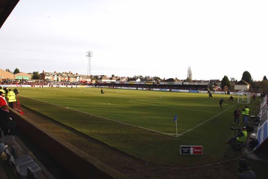 Kettering Ground Kettering Town Vs Fulham Editorial Stock Photo - Stock ...