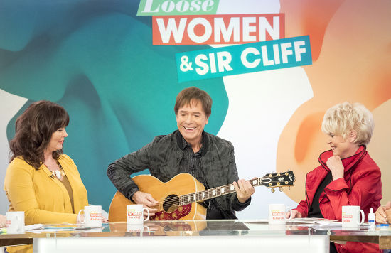 Coleen Nolan Sir Cliff Richard Gloria Editorial Stock Photo - Stock ...