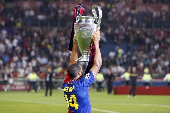 Barcelonas Thierry Henry Uefa Champions League Editorial Stock Photo ...