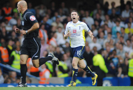 Robbie Keane Spurs Runs After Referee Editorial Stock Photo - Stock ...